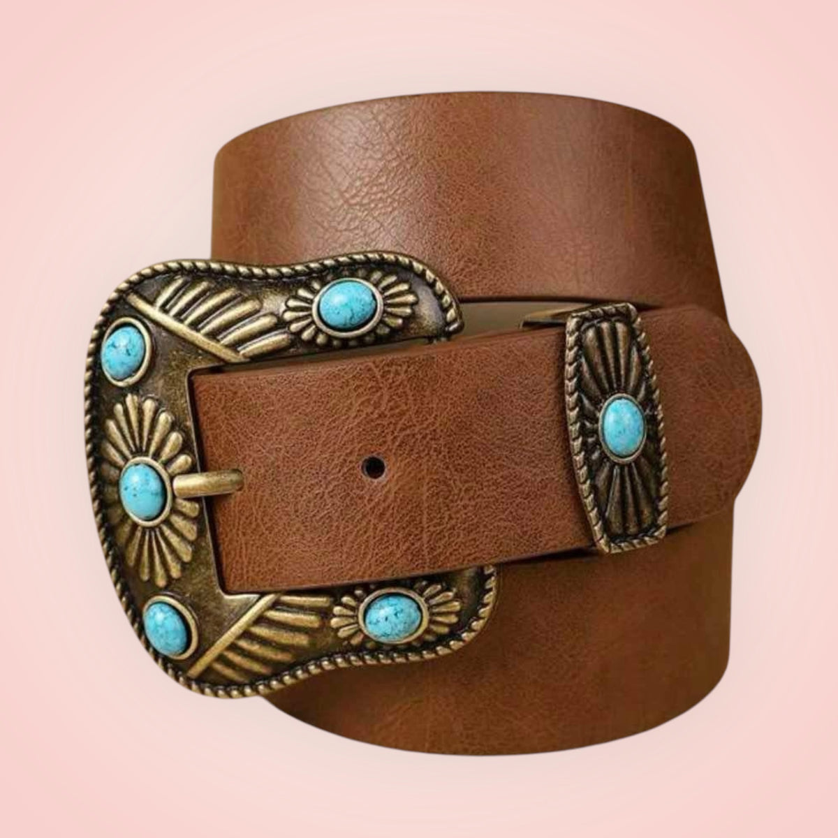 Astrid Belt- Dark tan – Millienme